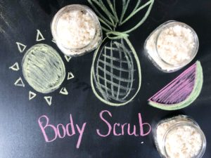 DIY Summer Body Scrub - The . Thome . Home